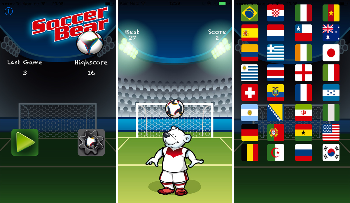 Flappy Bird war gestern, jetzt kommt der Soccer Bear ;-) | arktis.de Blog